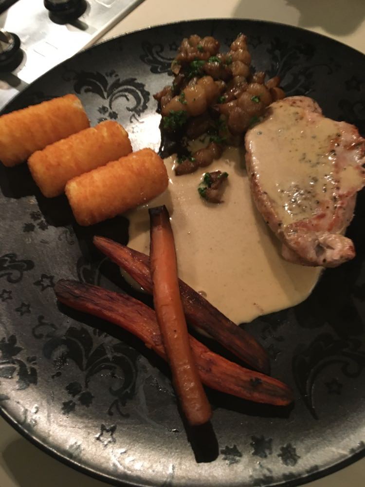 Filets de faisan, sauce fine champagne, crosnes à l’Orléanaise et ...